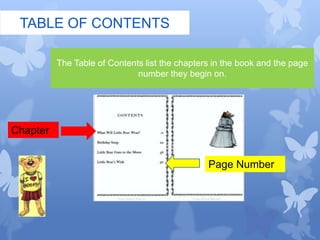 Parts Of A Book | PPTX
