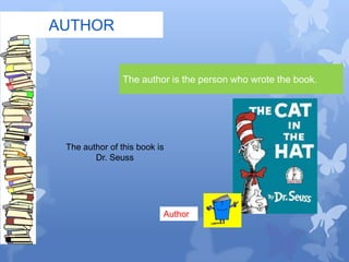 Parts Of A Book | PPTX