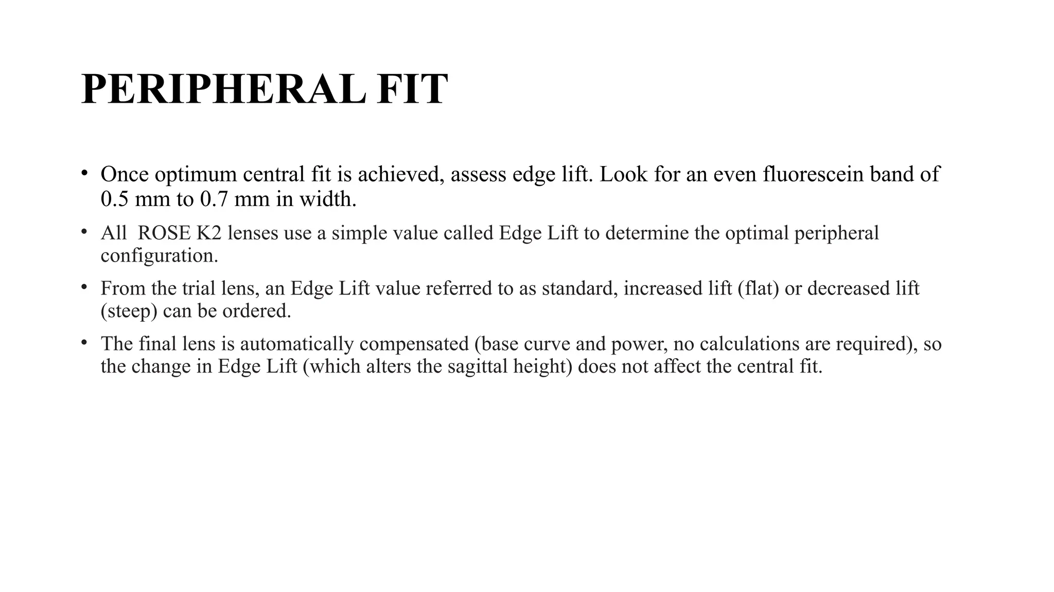 Rose K Lens fitting. pptx | PPTX