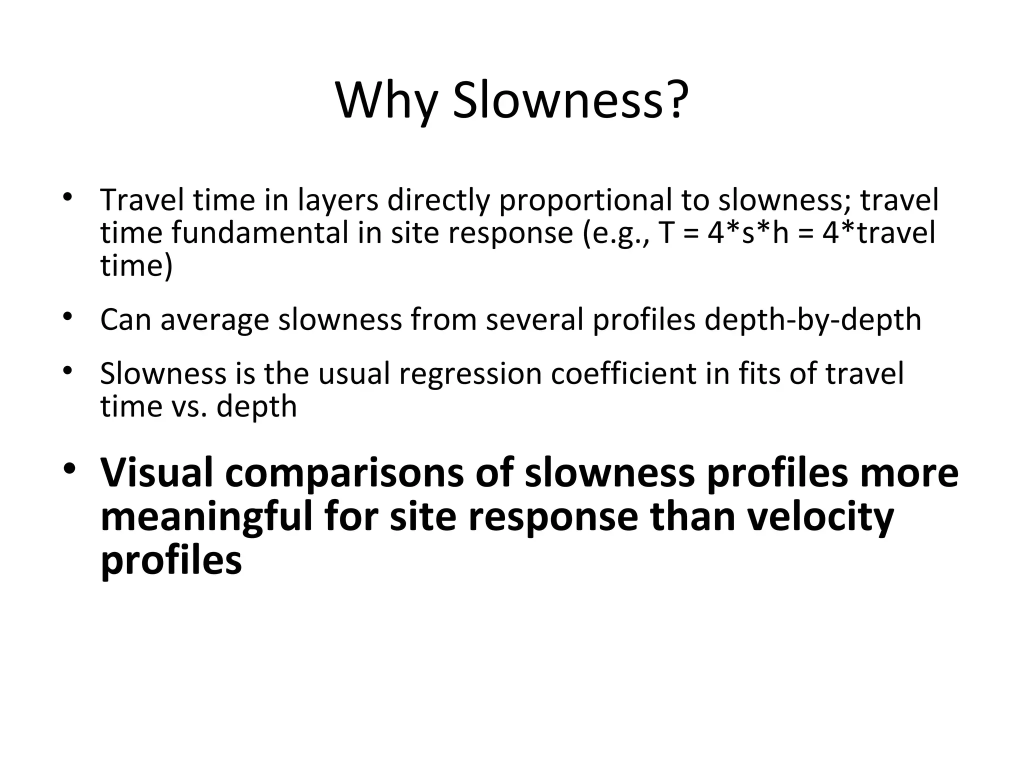 Multichannel analysis of surface waves | PPT
