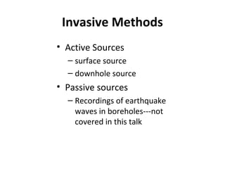 Multichannel analysis of surface waves | PPT