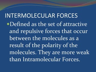 intermolecular forces | PPSX