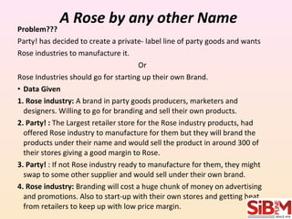 Rose case study | PPT