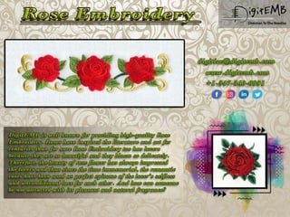 Rose embroidery | PDF