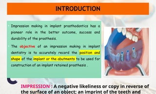 implant IMPRESSION TECHNIQUES WITH OPEN AND CLOSED TRAY | PPTX