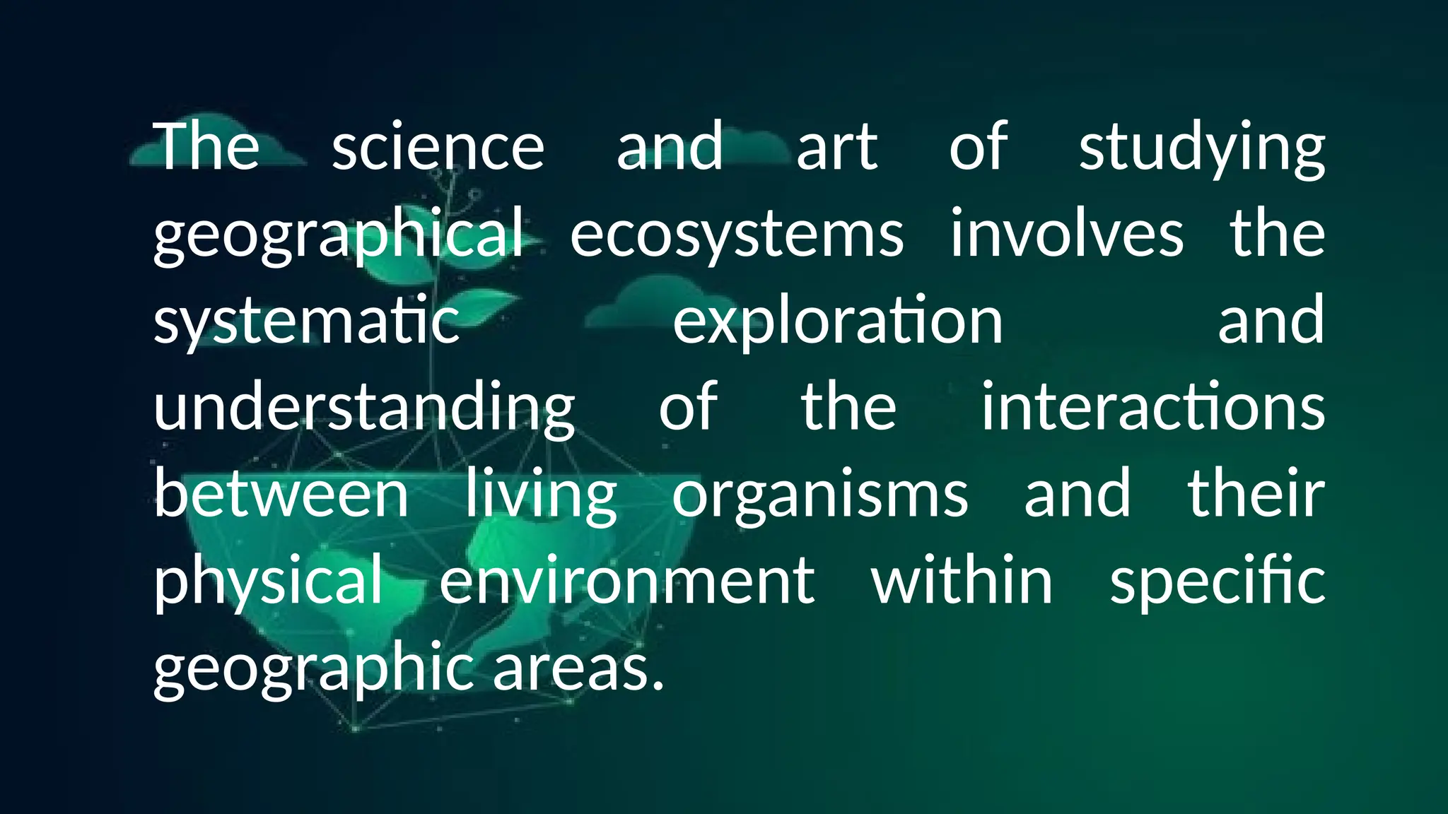 SCIENCE AND ART OF GEOGRAPHY PRESENTATION | PPTX