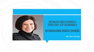 Rosemarie Rizzo Parse's NURSING Theory | PPTX