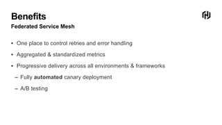 stackconf 2021 | Stretching the Service Mesh Beyond the Clouds | PPT