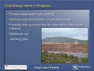 Heap Leach Facilities | PDF