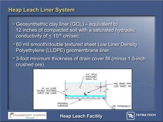 Heap Leach Facilities | PDF