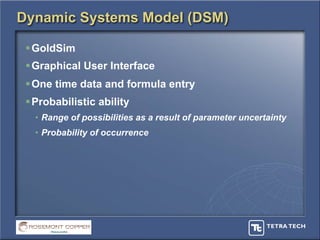 Mine Rock Geochemistry and Pit Lake Model | PPT