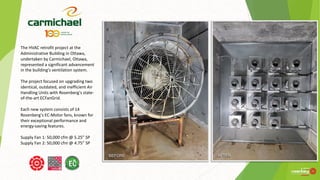 Rosenberg Canada & Carmichael Ottawa; HVAC Retrofit Project | PPT