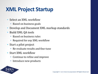 Rosenblum Workflow Choices Introducing XML | PPT
