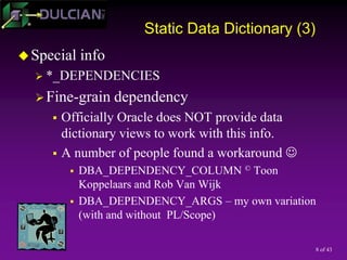 Data Tracking: On the Hunt for Information about Your Database | PPT