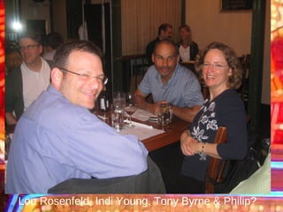 Rosenfeld Media Dinner IA Summit | PPT