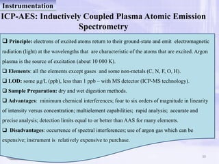 Elemental Analysis of Plant Material | PPT