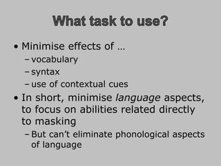 Outreach Sept 2018: Stuart Rosen | PPTX