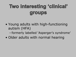 Outreach Sept 2018: Stuart Rosen | PPTX