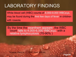 Roseola infantum | PPT