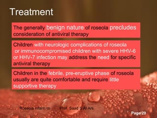 Roseola infantum | PPT