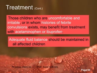 Roseola infantum | PPT