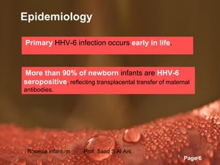 Roseola infantum | PPT