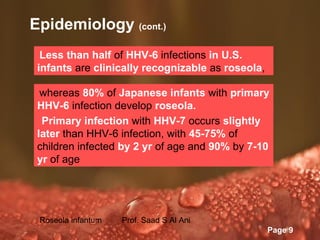 Roseola infantum | PPT