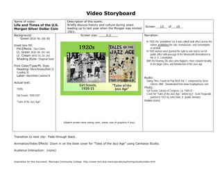 Rose storyboard | PDF
