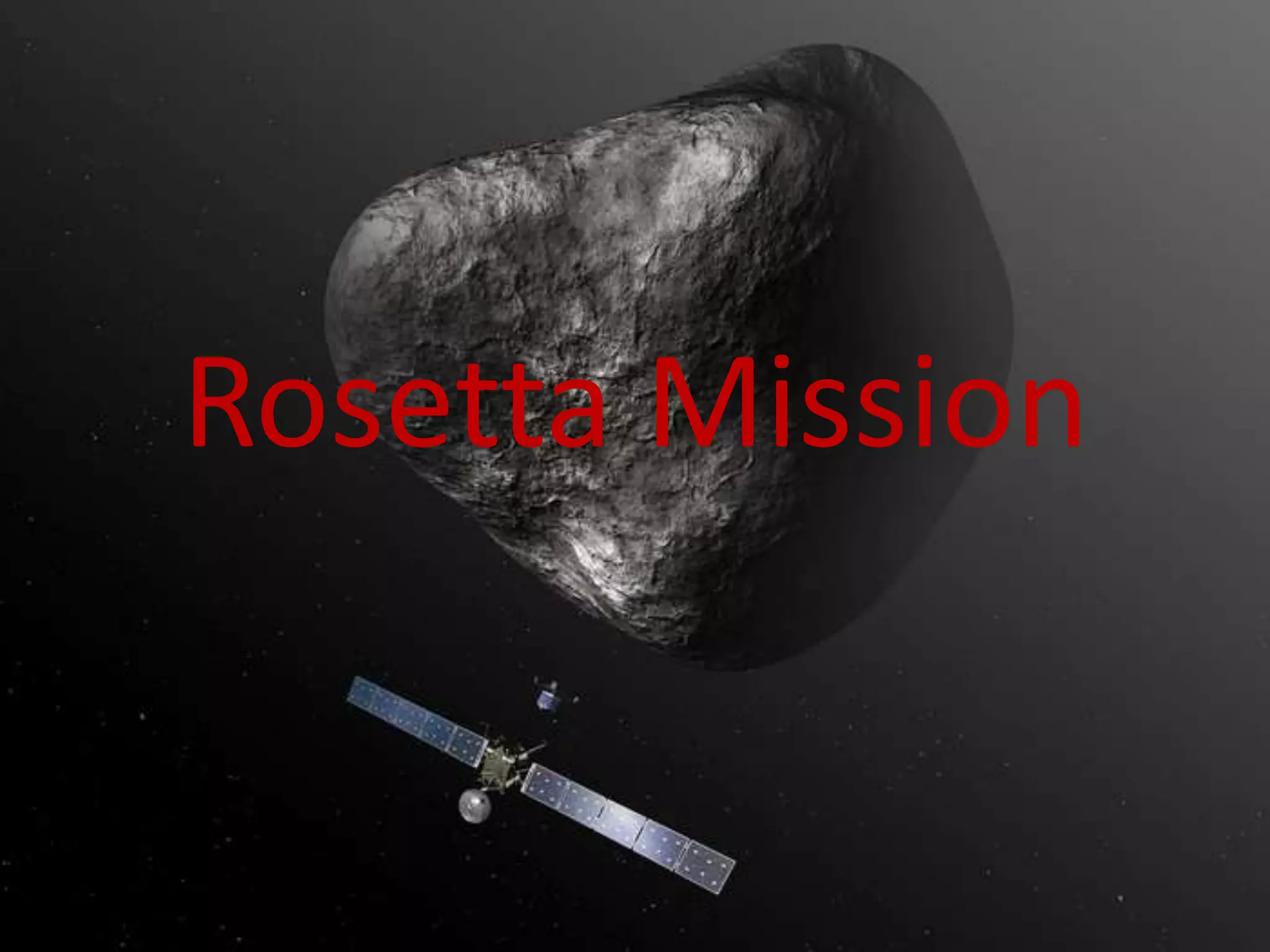 Rosetta mission | PPTX