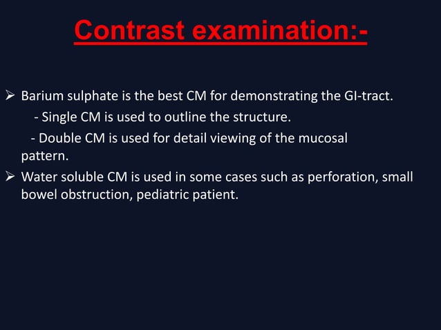 Barium series | PPTX