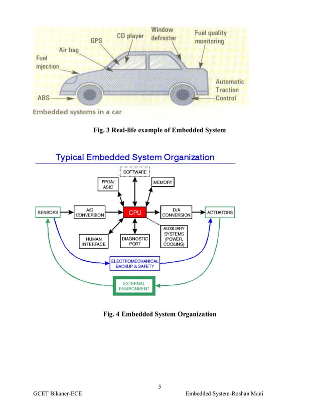 Training Report on Embedded System | PDF
