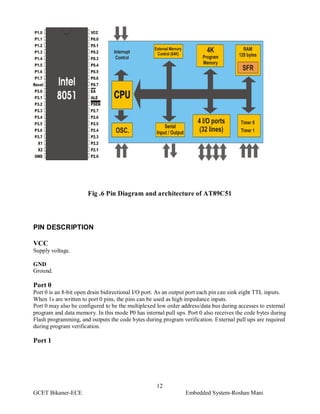 Training Report on Embedded System | PDF
