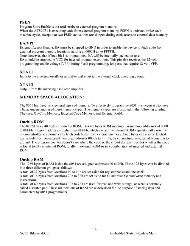 Training Report on Embedded System | PDF