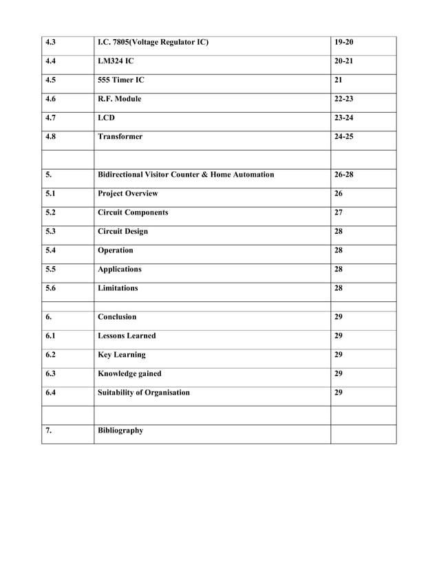 Training Report on Embedded System | PDF