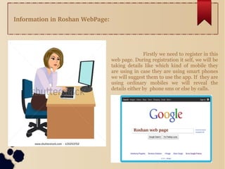 Roshan app for Women empowerment( an idea) | PPT