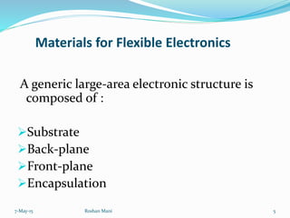 Flexible Electronics | PPTX