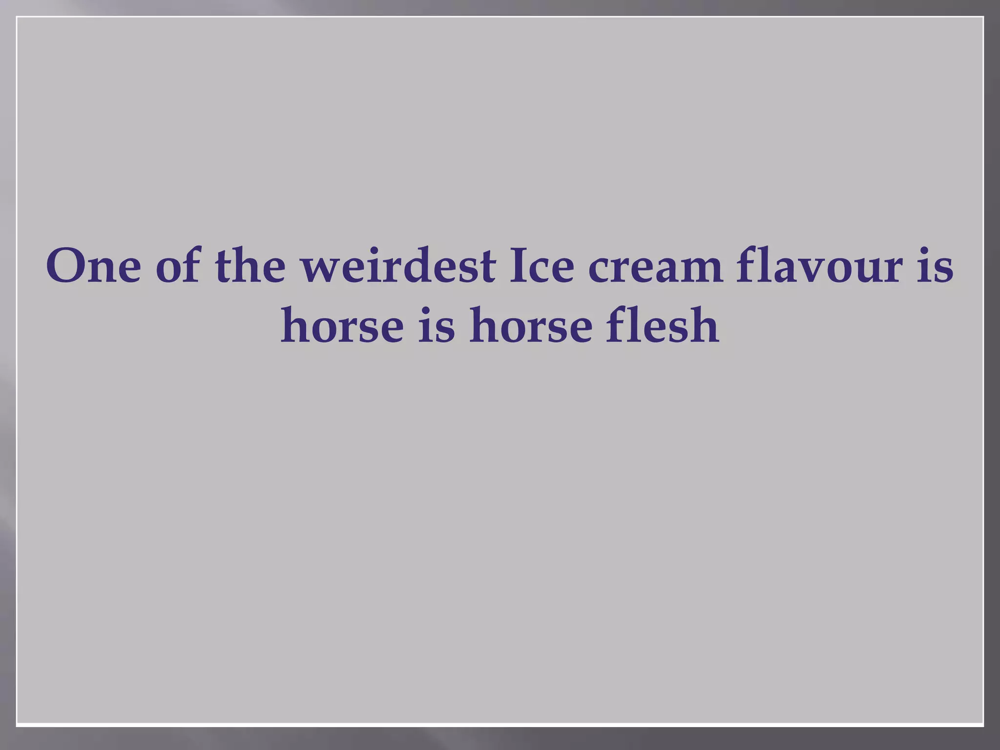 cool facts about ice-cream | PPT