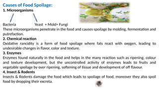 Methods of Food Preservation: All food commodities | PPTX