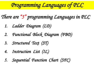 Plc example presentation | PPTX