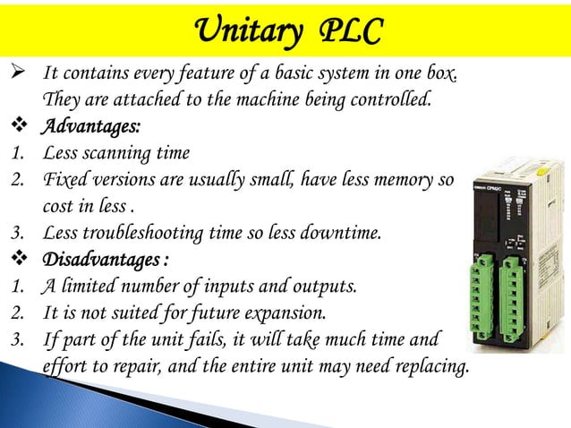 Plc example presentation | PPTX | Computer Peripherals | Computing