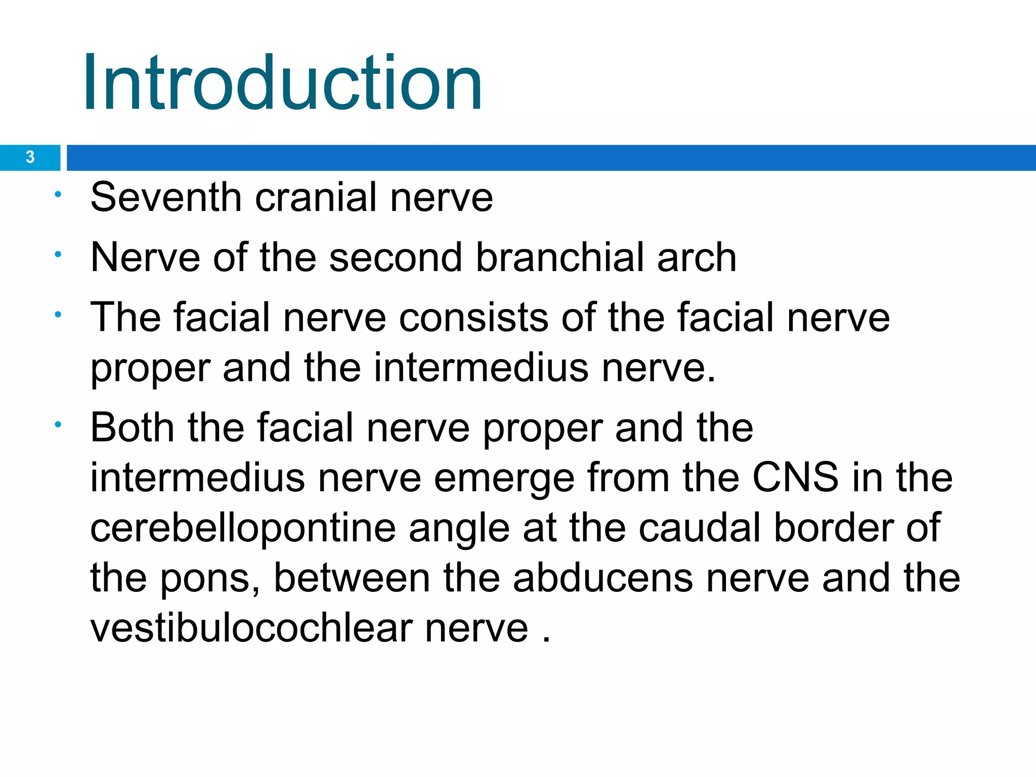 FACIAL NERVE | PPT