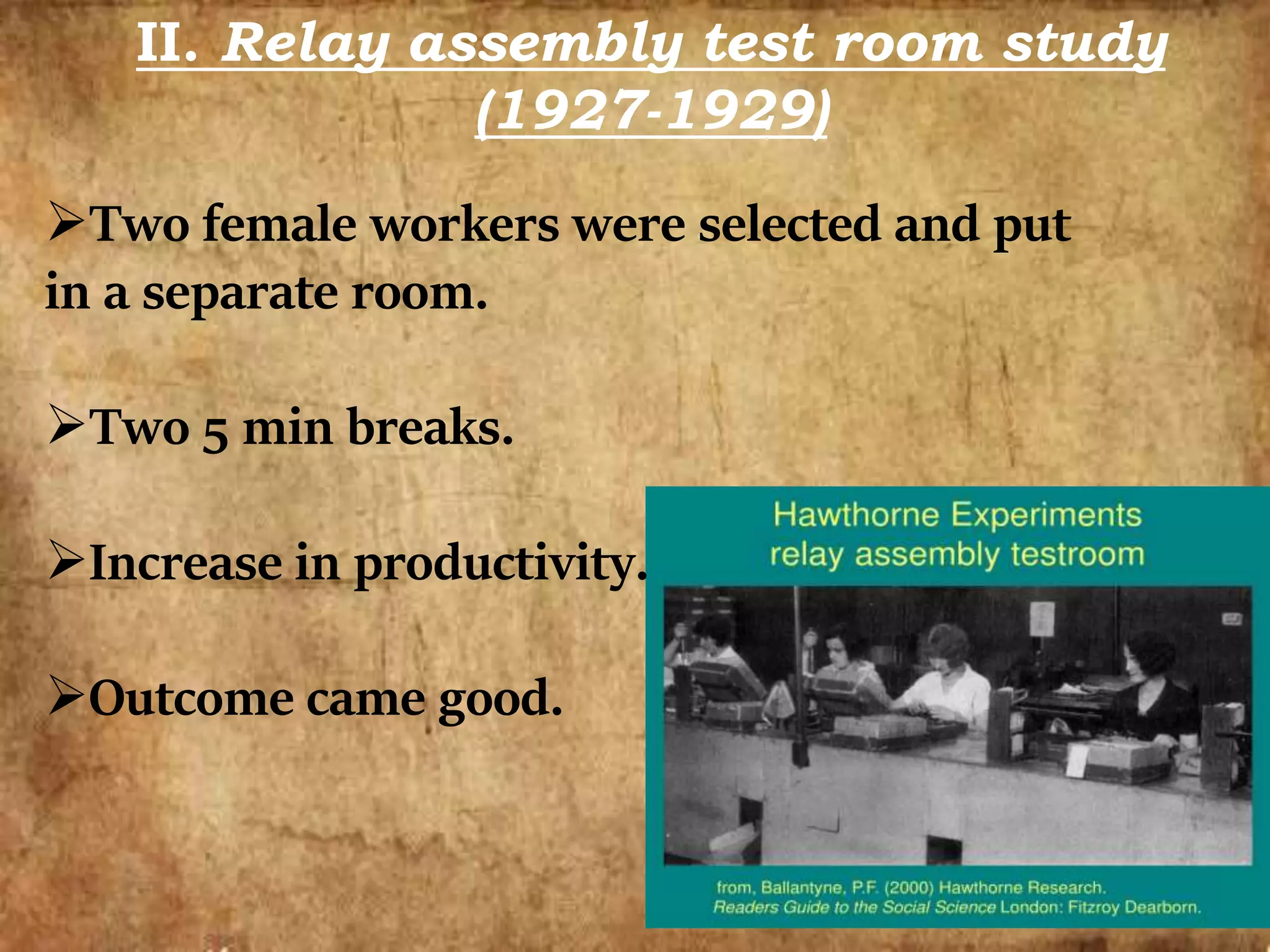 HAWTHRONE EXPERIMENT.pptx