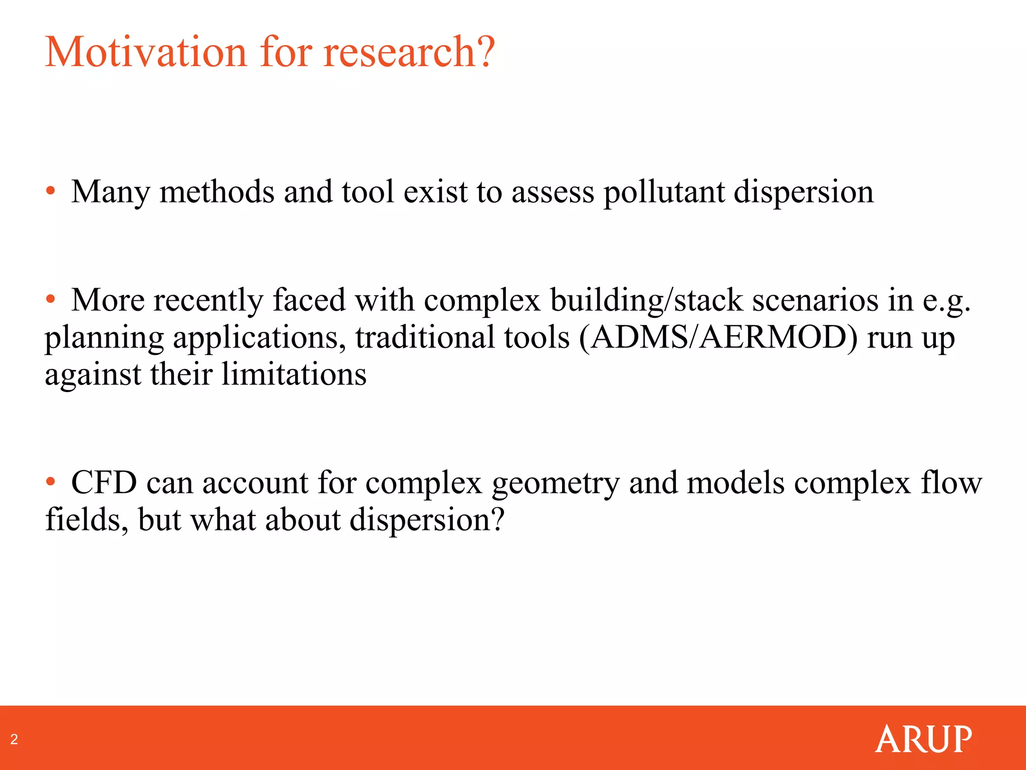 Advanced Gaussian Model or CFD? | PDF