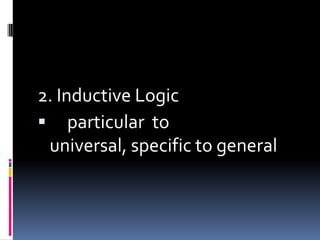 A Powerpoint on Logic | PPT