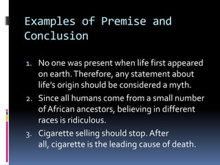 A Powerpoint on Logic | PPT