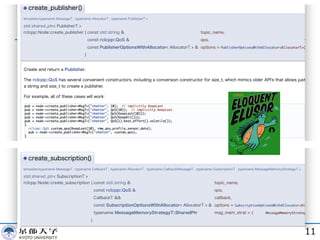 QoS for ROS 2 Dashing/Eloquent | PDF