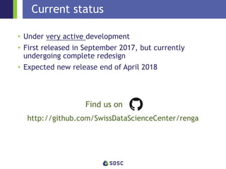 Renga: a collaborative data science platform | PPT
