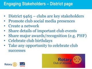 Telling Your Rotary Story Effectively With Social Media | PPTX