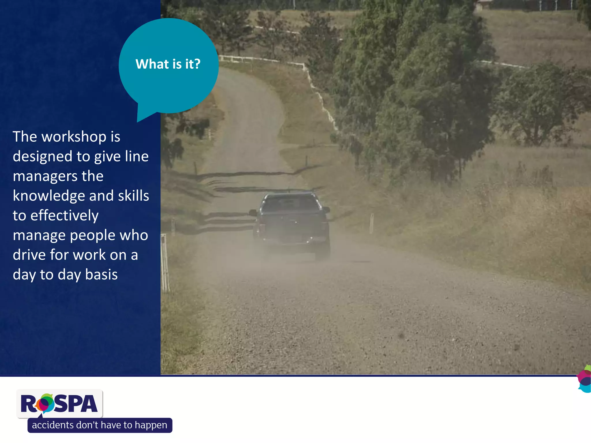 RoSPA Driver Behaviour - 15 things you need to know | PPTX