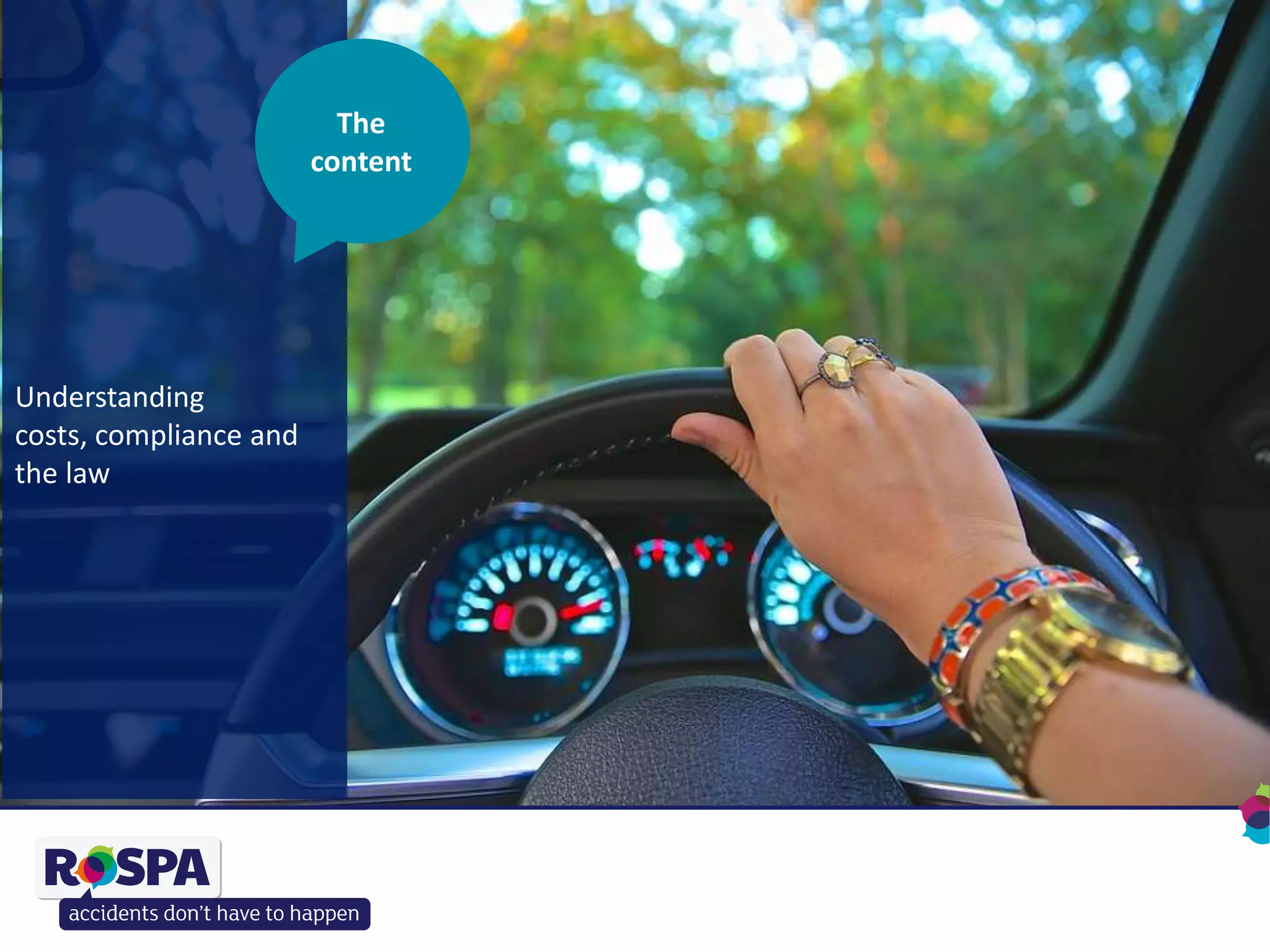 RoSPA Driver Behaviour - 15 things you need to know | PPTX
